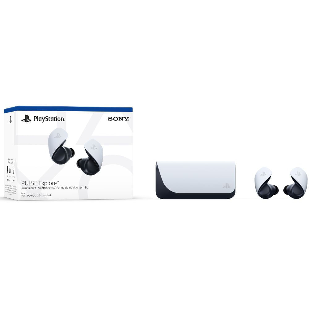 Fone de Ouvido Sem Fio Pulse Explore PS5 - Sony | Promoção - Webfones